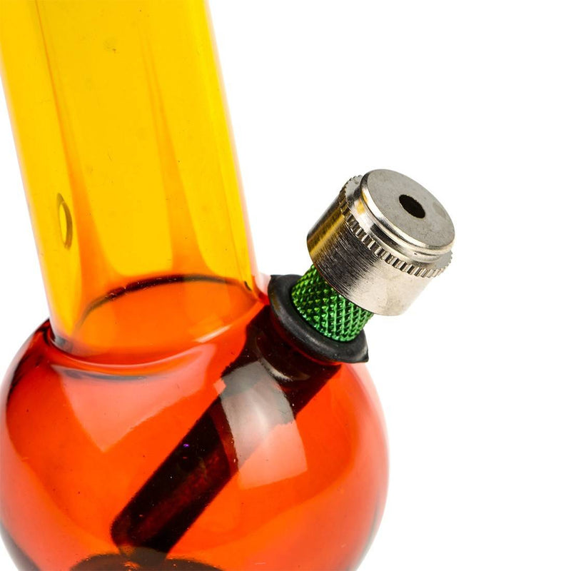 Bang acrylique rasta 21 cm | Passion Cannabis